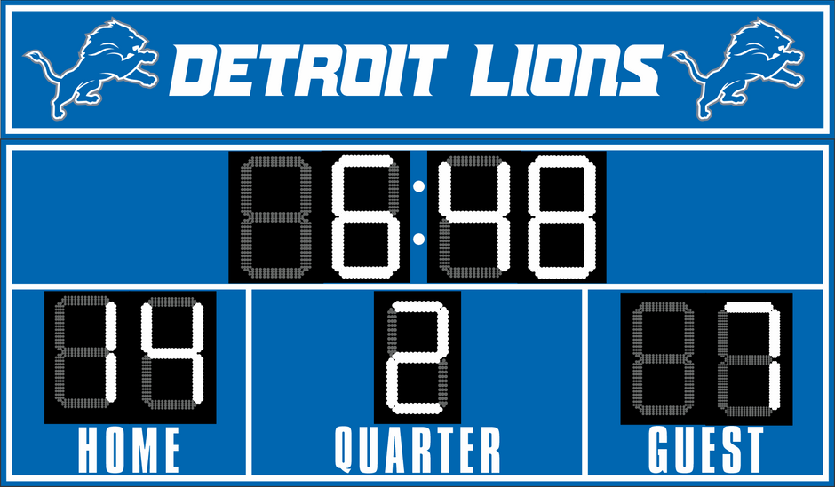 Official NFL Scoreboards for Fans – Nevco FanZone